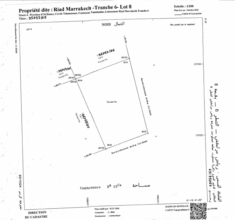 Plan Cadastral | PDF