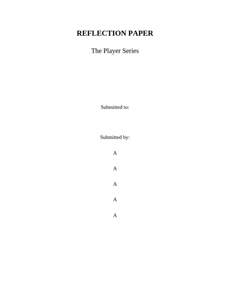 Chem 104 Reflection | PDF