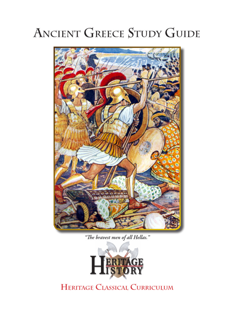 Ancient Greece Study Guide | PDF | Twelve Olympians | Greco Persian Wars