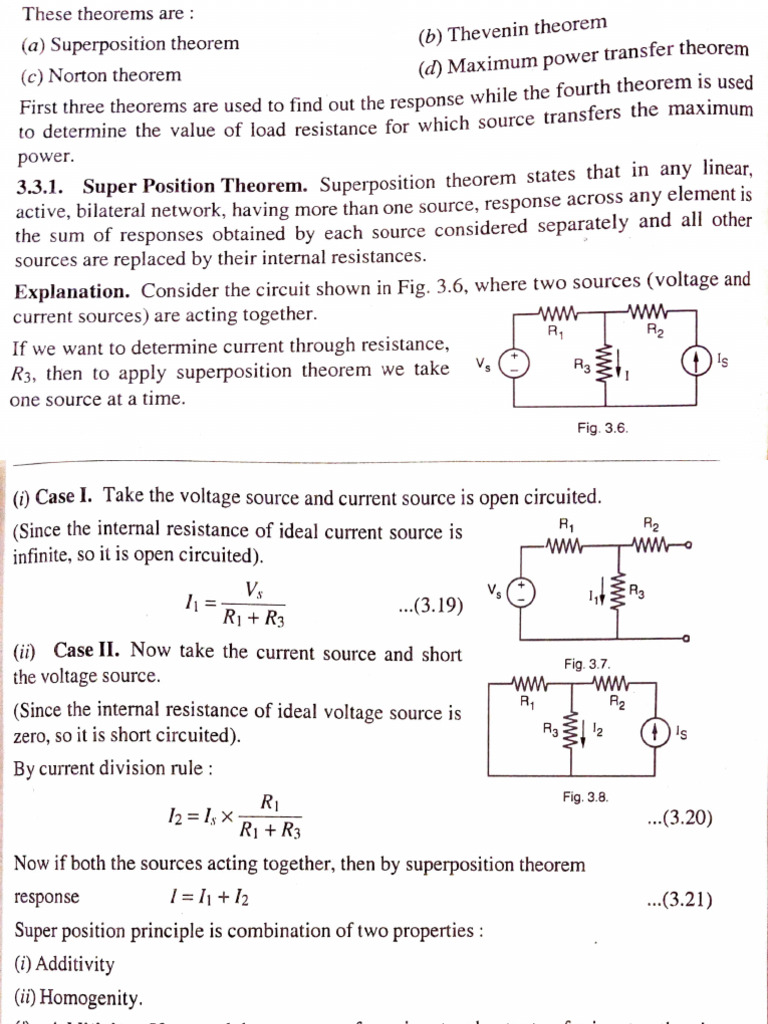Module - 1.5 - Network Theorems-Updated | PDF | Electronic Circuits | Analog Circuits