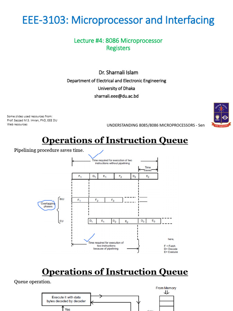Lecture #04, Microprocessor-Pipelining-Register | PDF | Computing ...