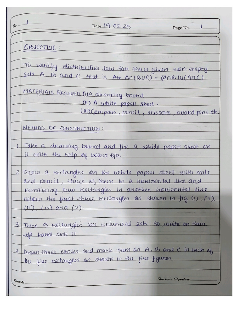 Maths Practical | PDF