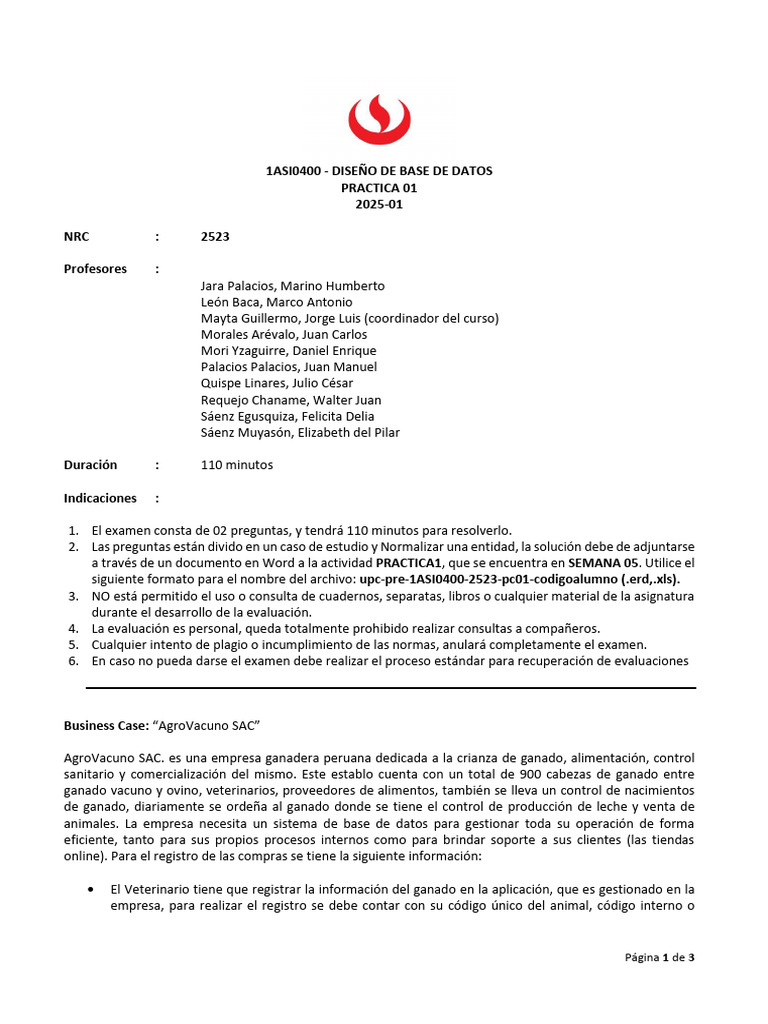 Upc Pre 202510 1ASI0400 pc01 2523 Virtual | PDF | Información | Medicina Veterinaria