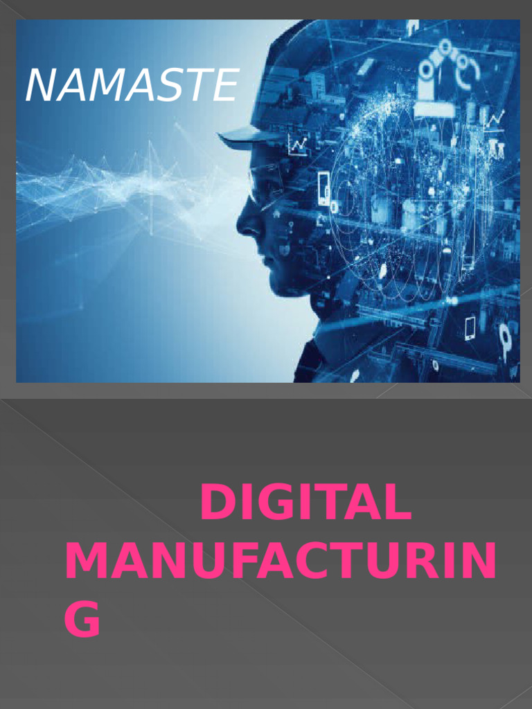 Digital Manufacturing | PDF