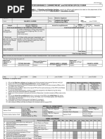 IPCR Form Template for Government Employees | PDF | Government | Economies