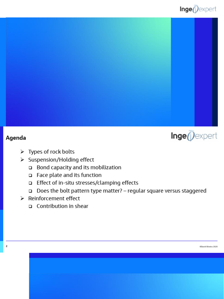 Module 3 - Lecture Notes 01 - Design of Rock Bolts | PDF | Friction ...