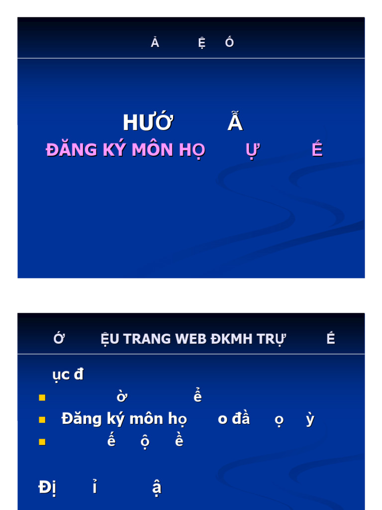 Huongdan DKMH v2 | PDF