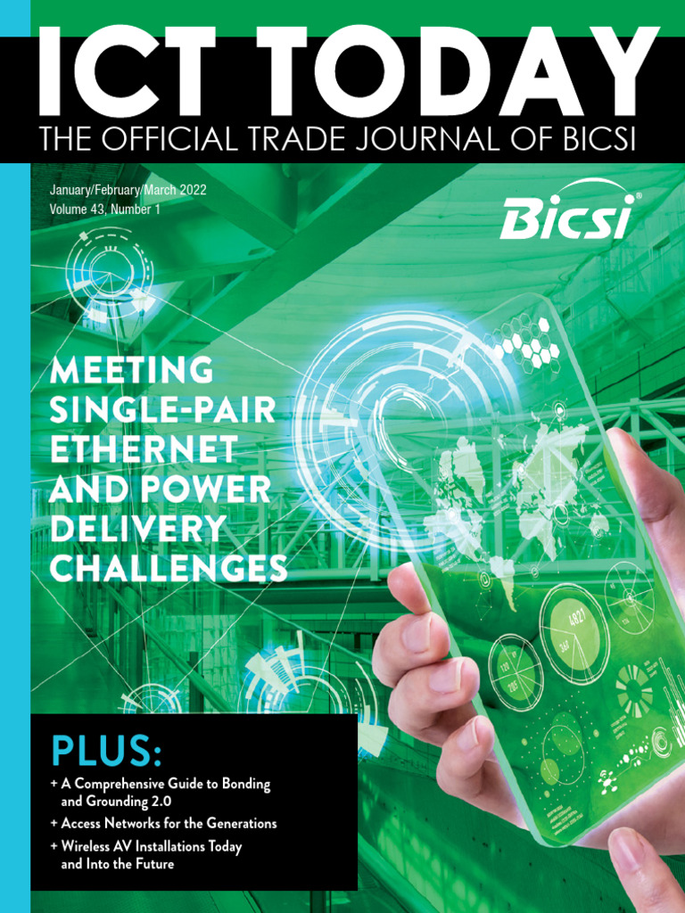 ICT Today Meeting Single Pair Ethernet and Power Delivery | PDF ...