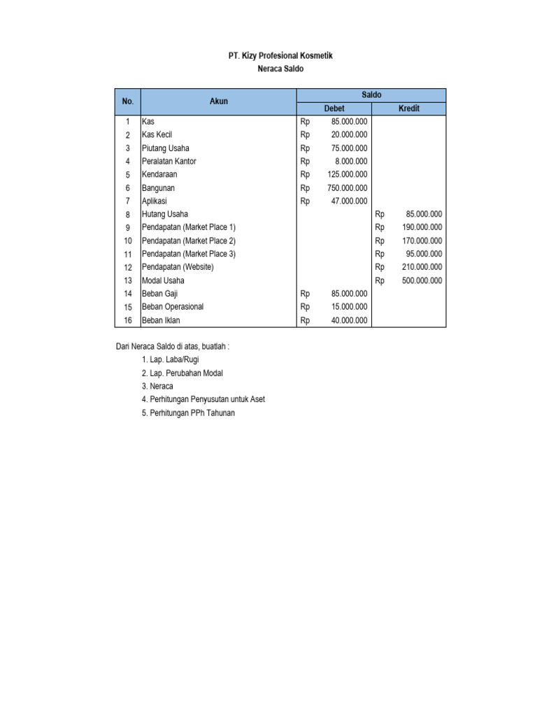 Soal Interview | PDF