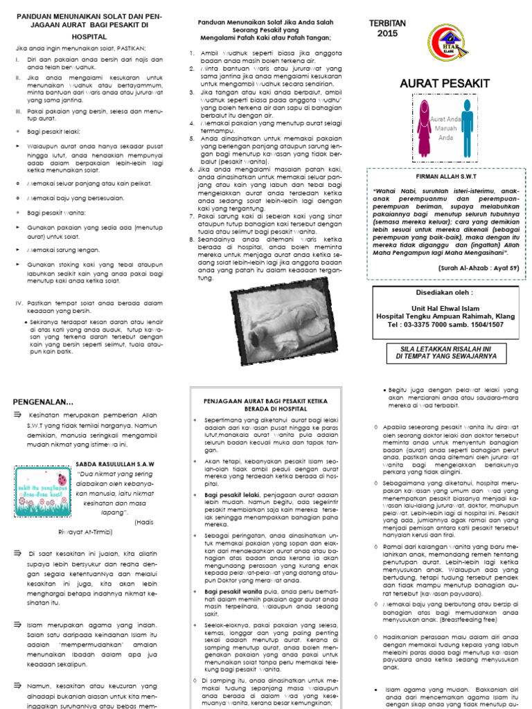 Aurat Pesakit | PDF