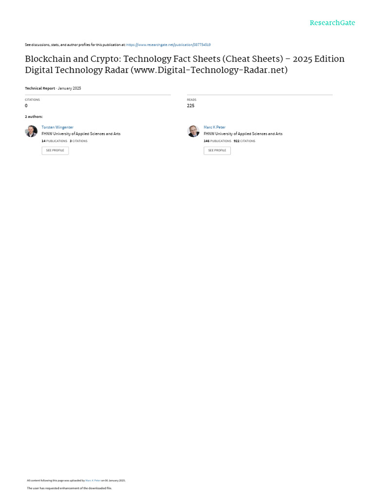Digital Technology Radar 2025 Blockchain Crypto | PDF | Cryptocurrency | Computing