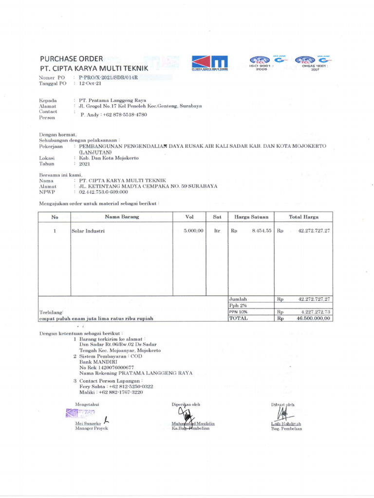 Cipta Karya Multi Teknik Ref | PDF