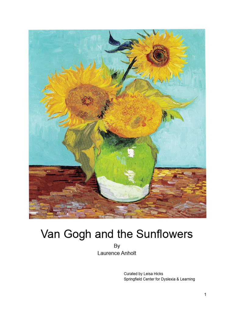 B005-Van Gogh and the Sunflowers | PDF | Vincent Van Gogh | Linguistics