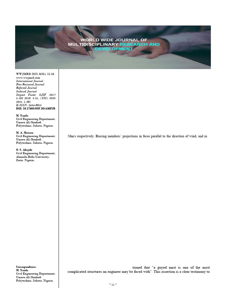 Warsaw Radio Mast Collapse Analysis | PDF | Wound | Tower