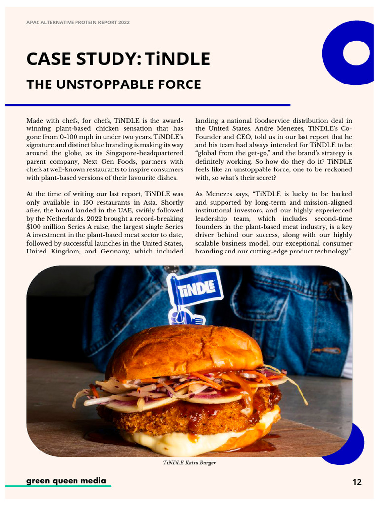 Tindle Case Study - Business Consumer | PDF | Meat | Food Industry