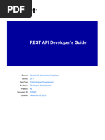 YoozRising RestAPI User Manual EN | PDF | Web Service | Computing