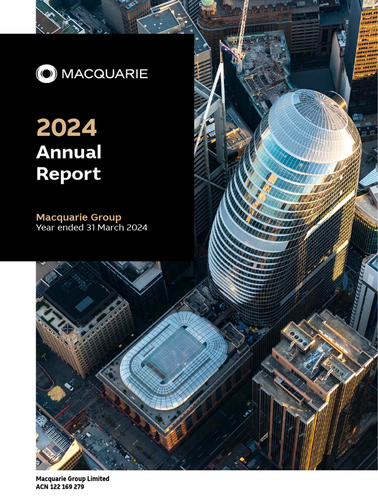 Macquarie Group Fy24 Annual Report | PDF | Climate Change Mitigation ...