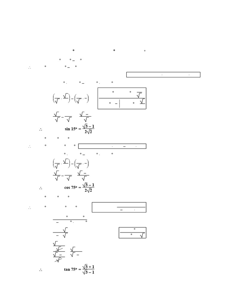Tutorial 9 11 Trigonometry | PDF | Complex Analysis | Mathematical Analysis