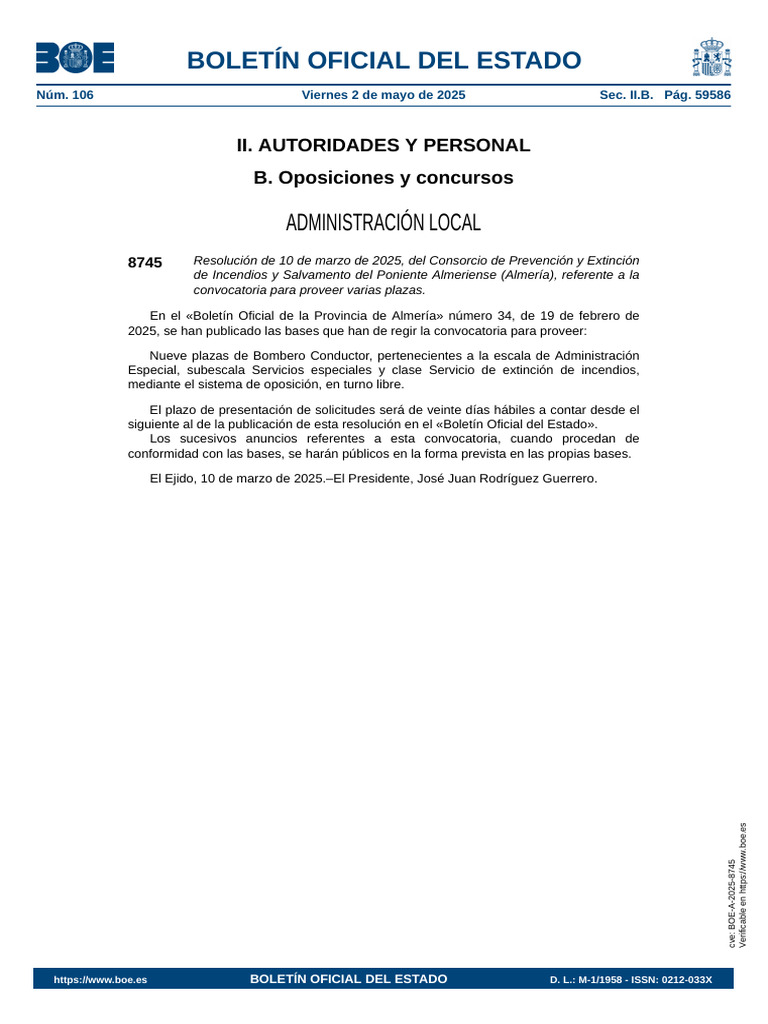 Boe A 2025 8745 | PDF