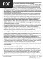 Sensitive Compartmented Information Nondisclosure Statement PDF | PDF ...
