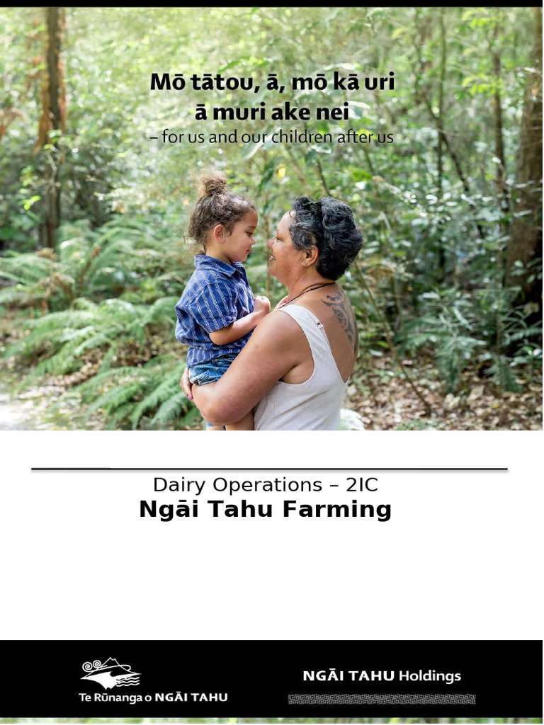 Dairy Operations 2ic PD | PDF | Leadership | Occupational Safety And Health