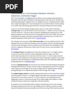 BJA Blank Chart (Blackjack Apprenticeship) | PDF