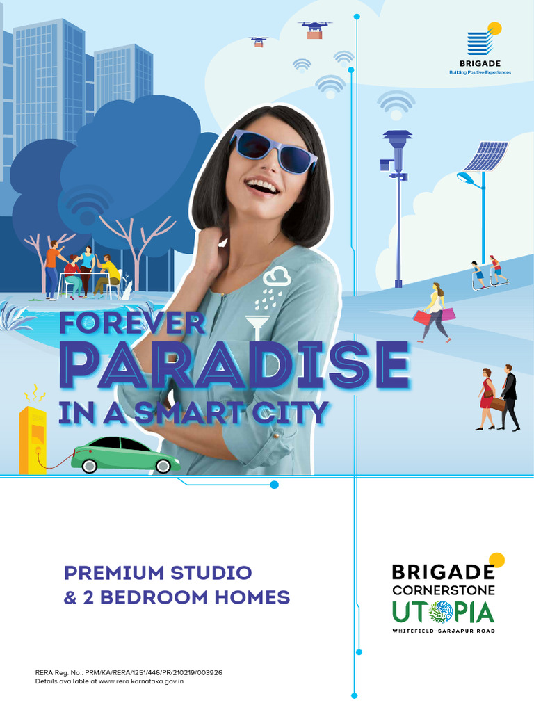 Brigade Cornerstone Utopia Paradise Blockâ Brochure | PDF