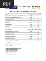 Allen Fee Structure | PDF