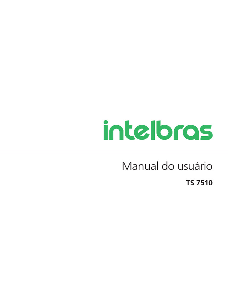 Manual TS 7510 Completo 01-24 Site | PDF | Telefone | Atalho de teclado