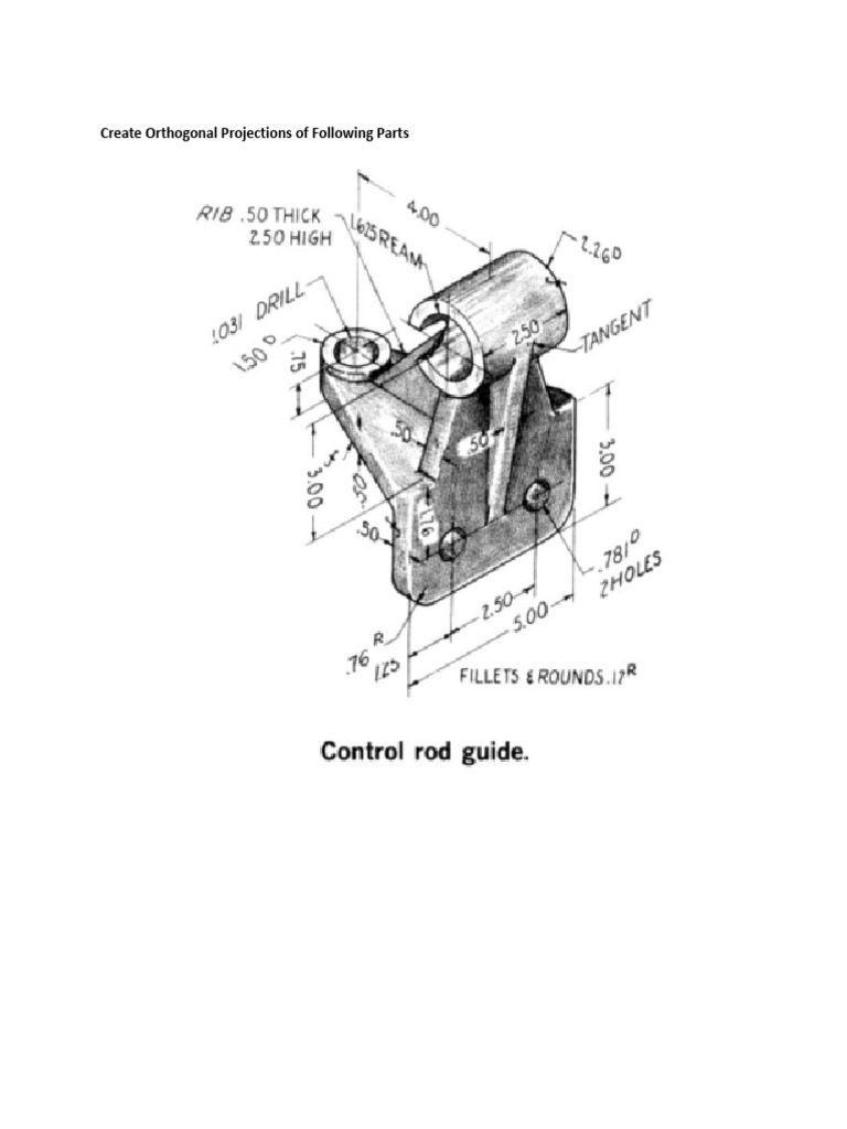 Mech Mini Projects AutoCad | PDF