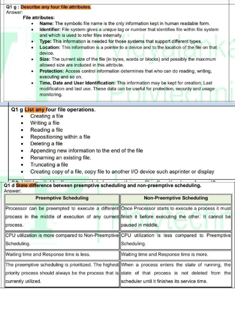 OSY QueBank Answers | PDF