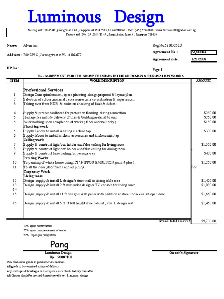 Project Doc House-Luminous Interior Design | PDF | Ceiling | Kitchen