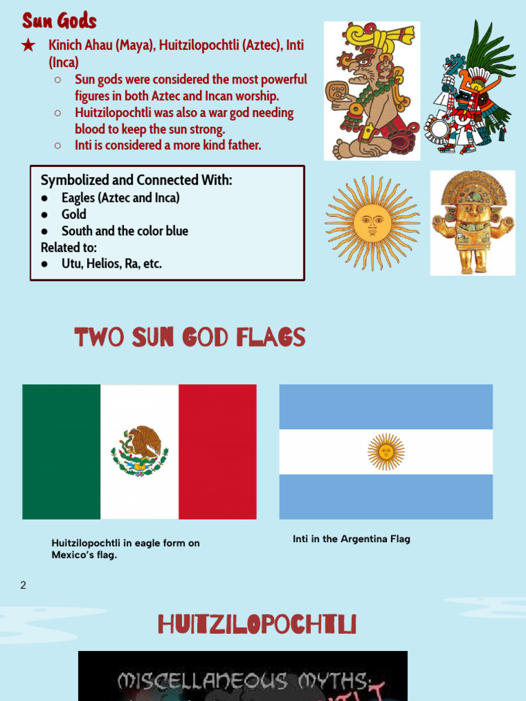 Mesoamerican Gods Slides | PDF