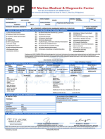 Individual PFT Clearance Card | PDF | Medicine | Clinical Medicine