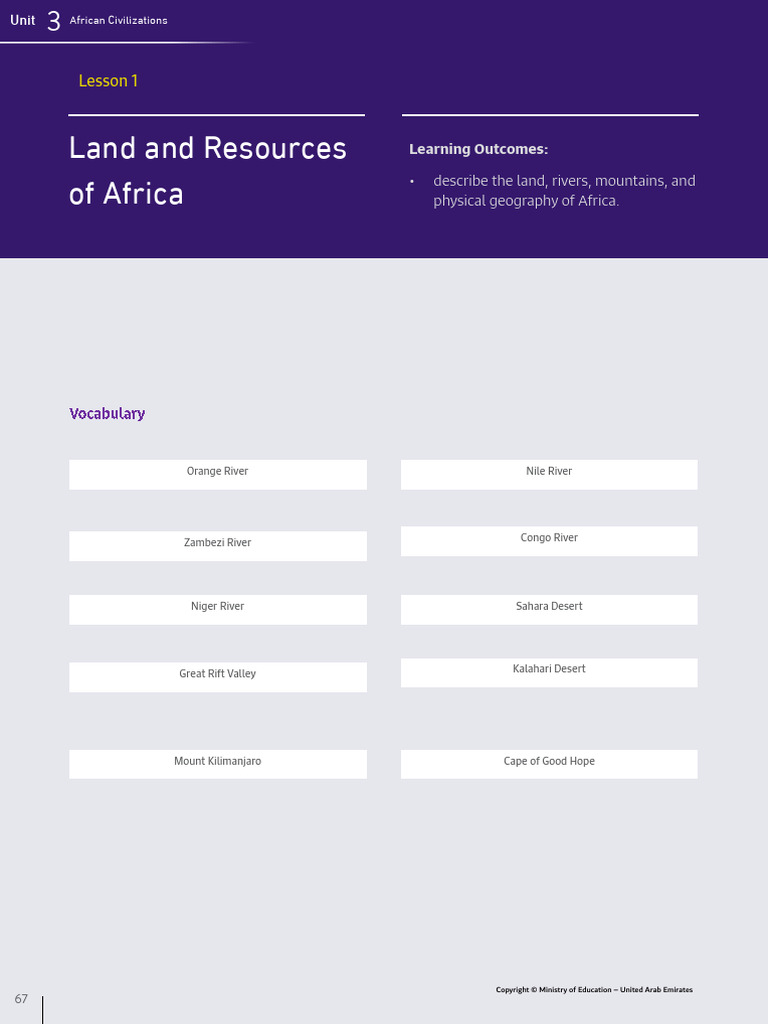 Grade - 7 | PDF | Africa | Sahara