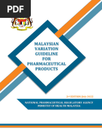GCC - New Variation Guideline | PDF | Specification (Technical Standard)
