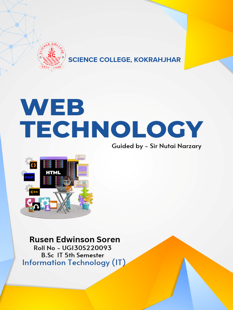 DJ Web Technology Cover Page | PDF