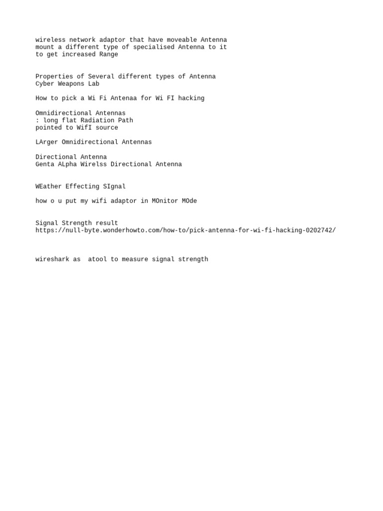 Wireless Network Adaptor That Have | PDF
