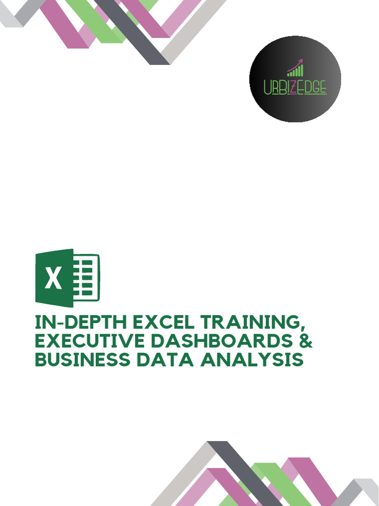 UrBizEdge Excel Course Outline | PDF | Microsoft Excel | Information Science