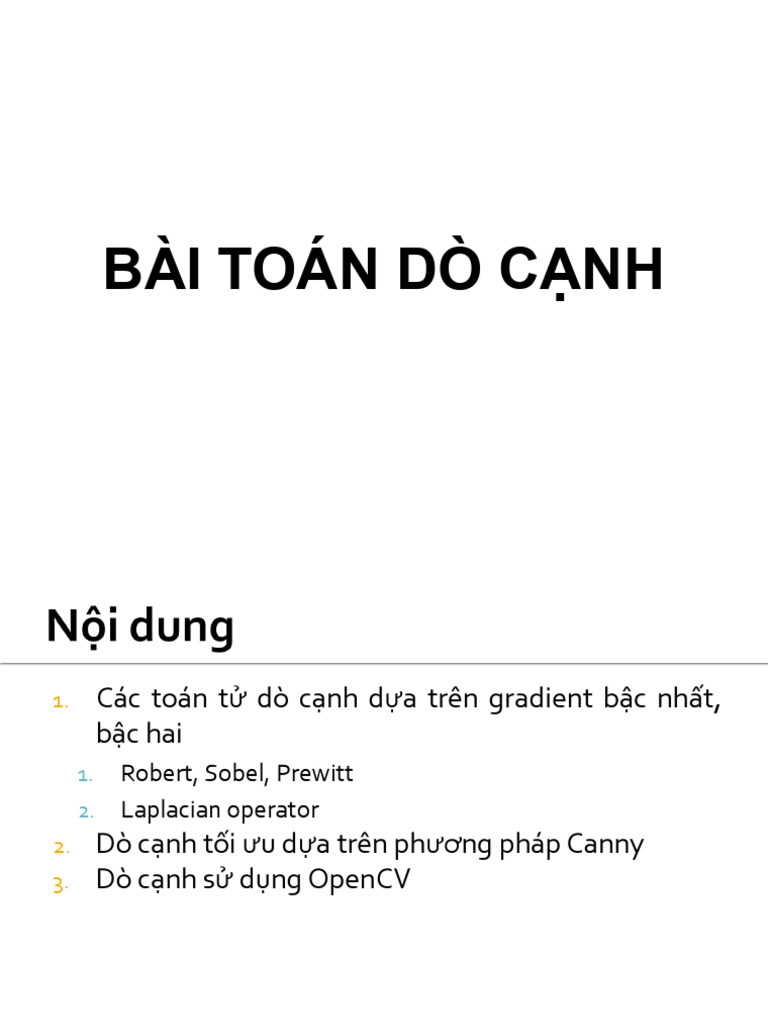 Edge Detection | PDF