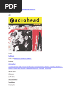 Radiohead Creep Drumsheet | PDF