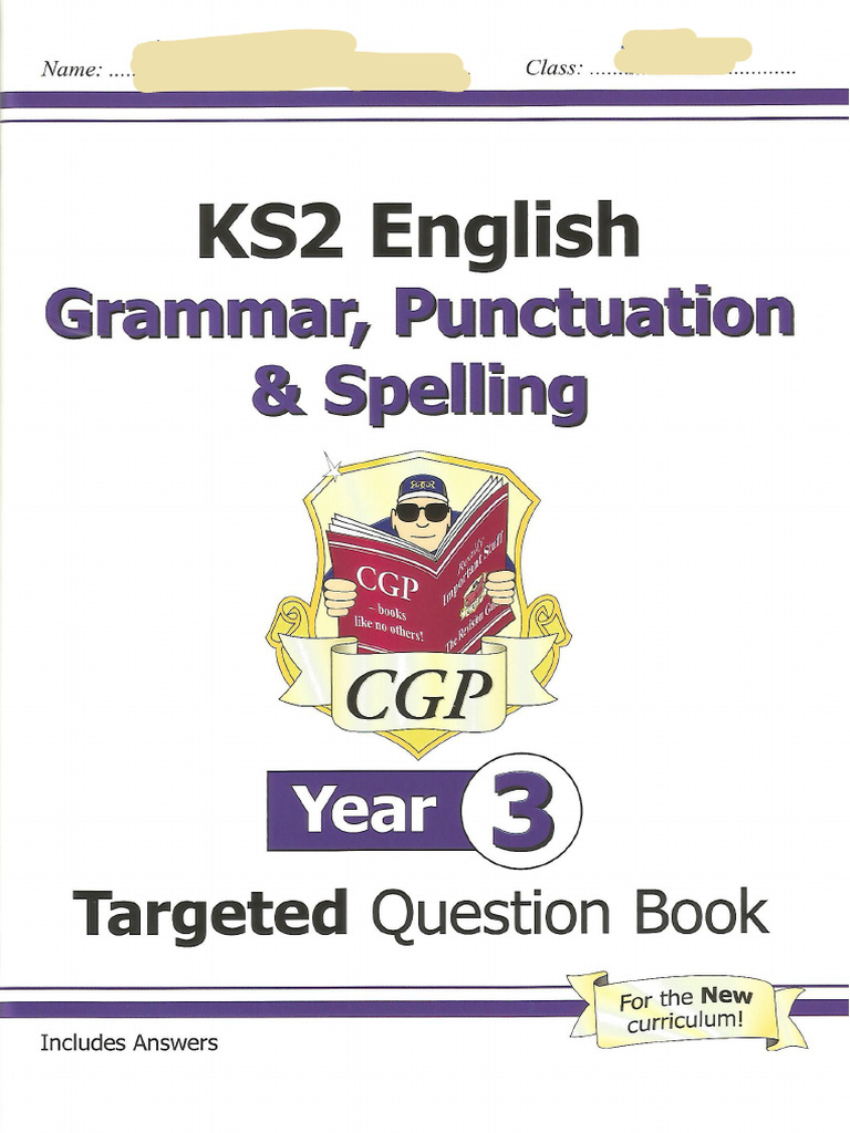 CGP Grammar Grade 3 | PDF