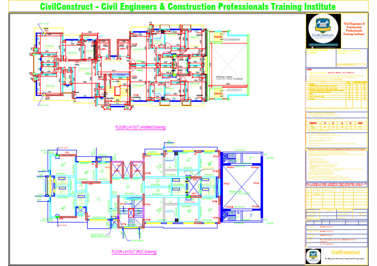 Floor Plan (Architect and RCC)-Model | PDF | Chess Theory | Chess Openings