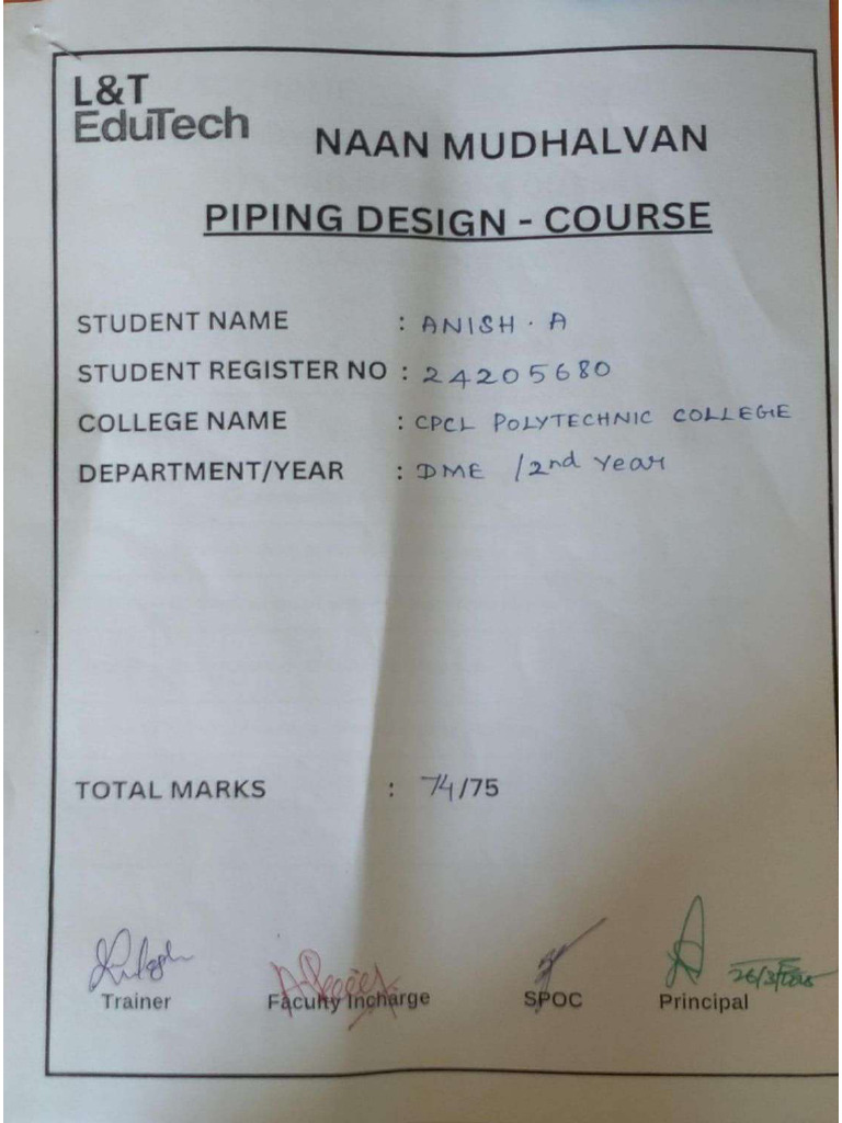 Anish.a. 24205680 Mech CPCL | PDF