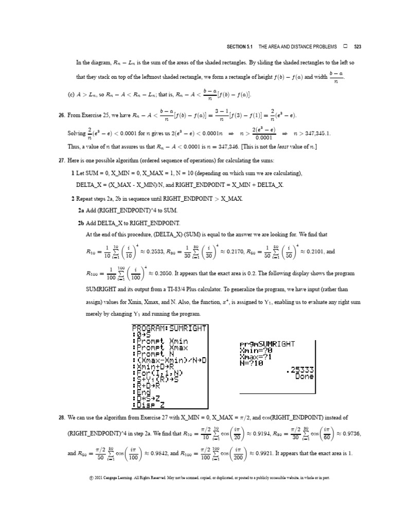 Answer calculus james stewart-515-808 | PDF | Summation | Mathematics