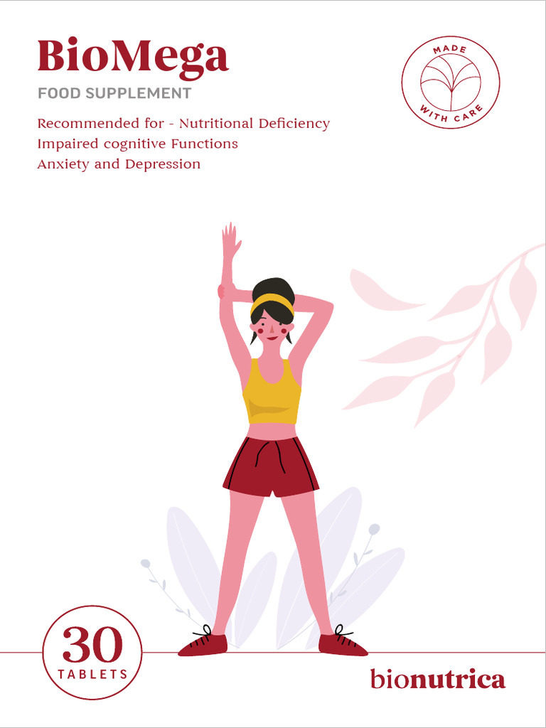BioMega Capsules Product Card | PDF | Vitamin | Peripheral Neuropathy