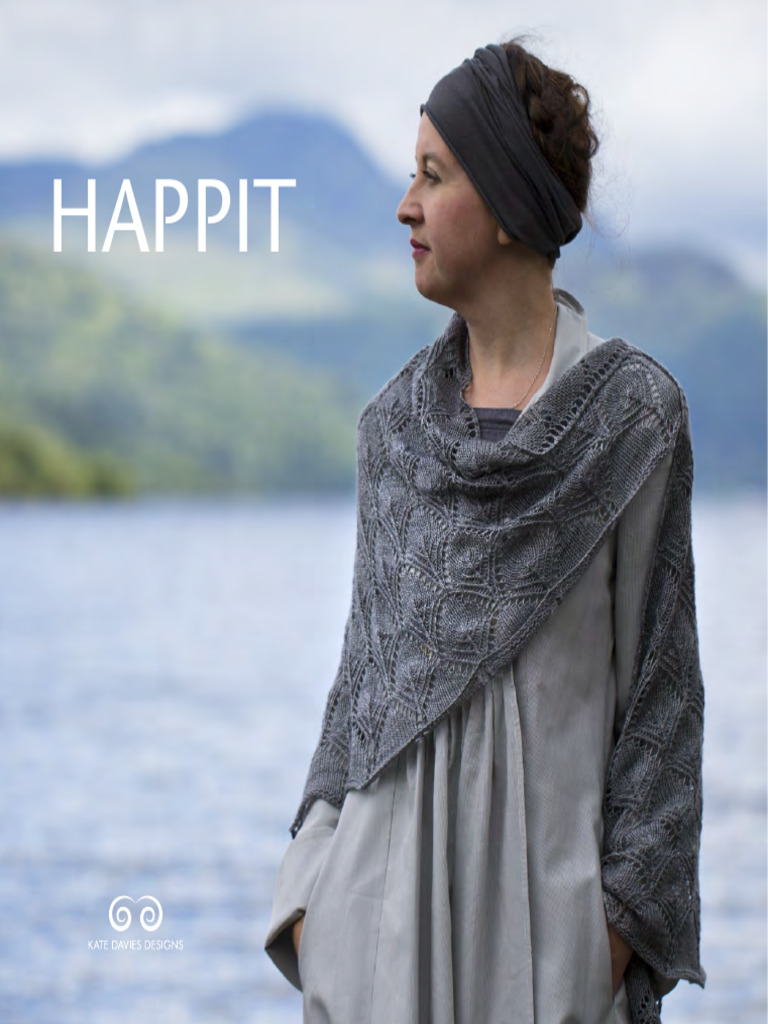 HAPPIT: Modern Shetland Hap Patterns | PDF | Knitting | Crochet