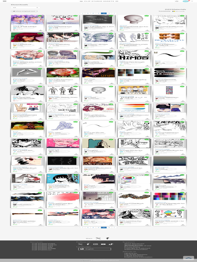 Clip Studio Assets | PDF | Artistic Techniques