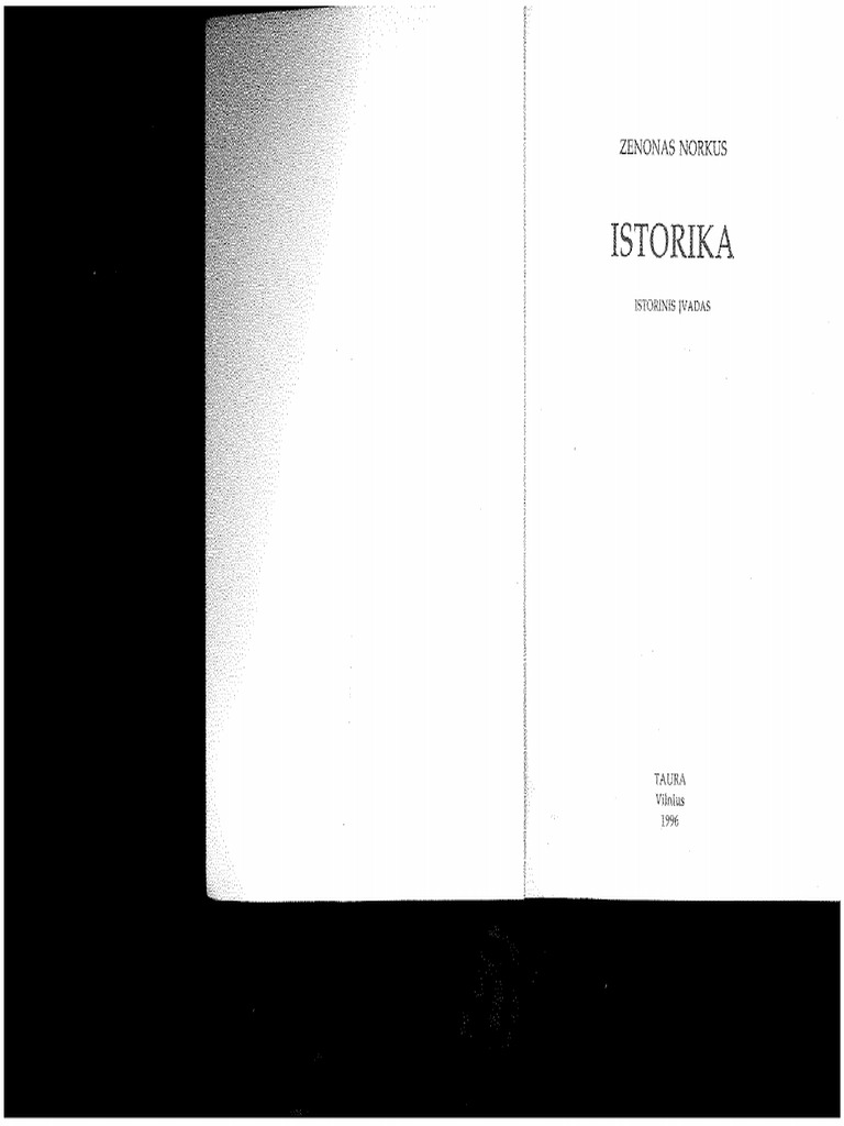 Zenonas Norkus Istorika | PDF