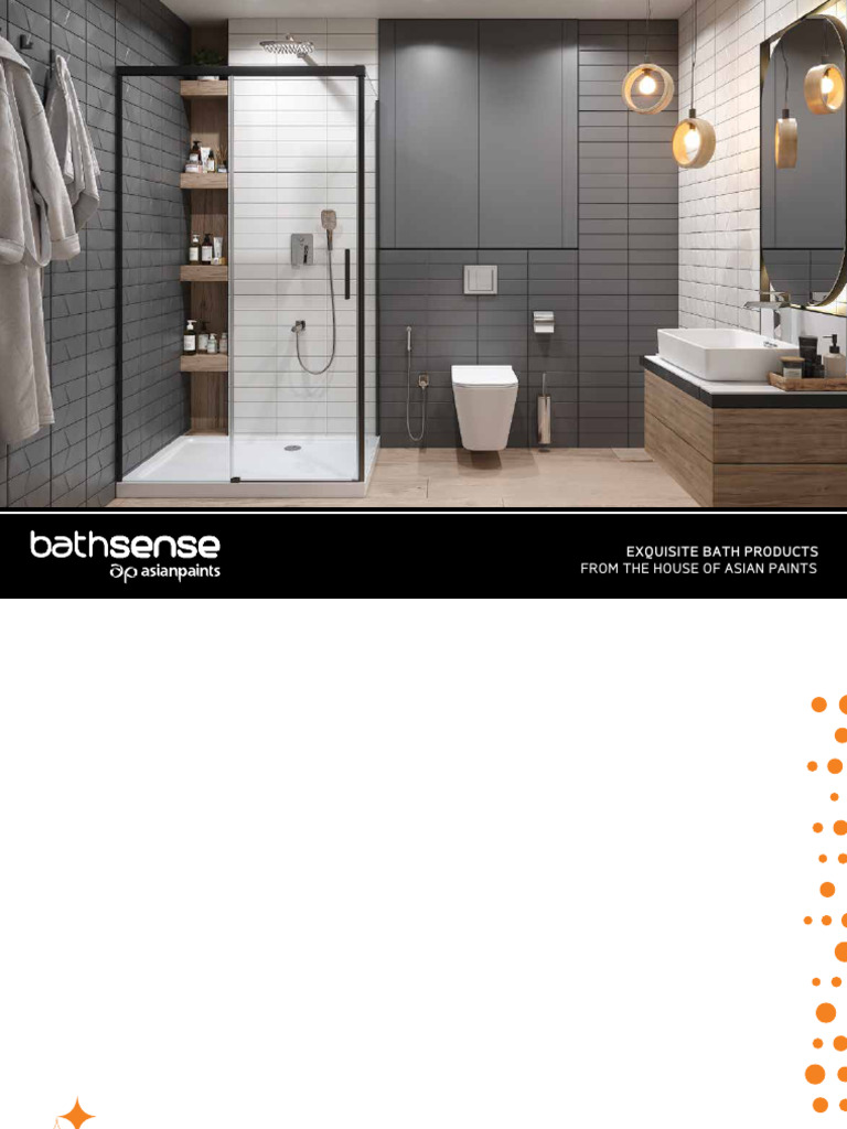Asian Paints Bathsense Product Catalogue | PDF | Tap (Valve) | Shower